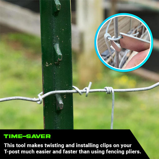 CarHomeDepot | T-Post Fence Wire Twister ~ carhomedepot