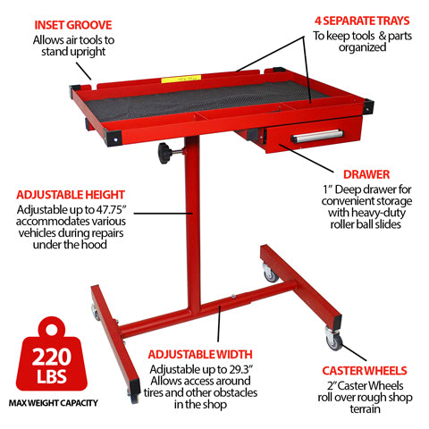 Car Home Depot | Heavy Duty Tear Down Tray and Work Table ~ carhomedepot