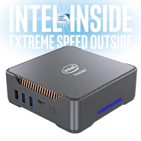 Car Home Depot | Quad-Core Intel Celeron J3455 Mini PC